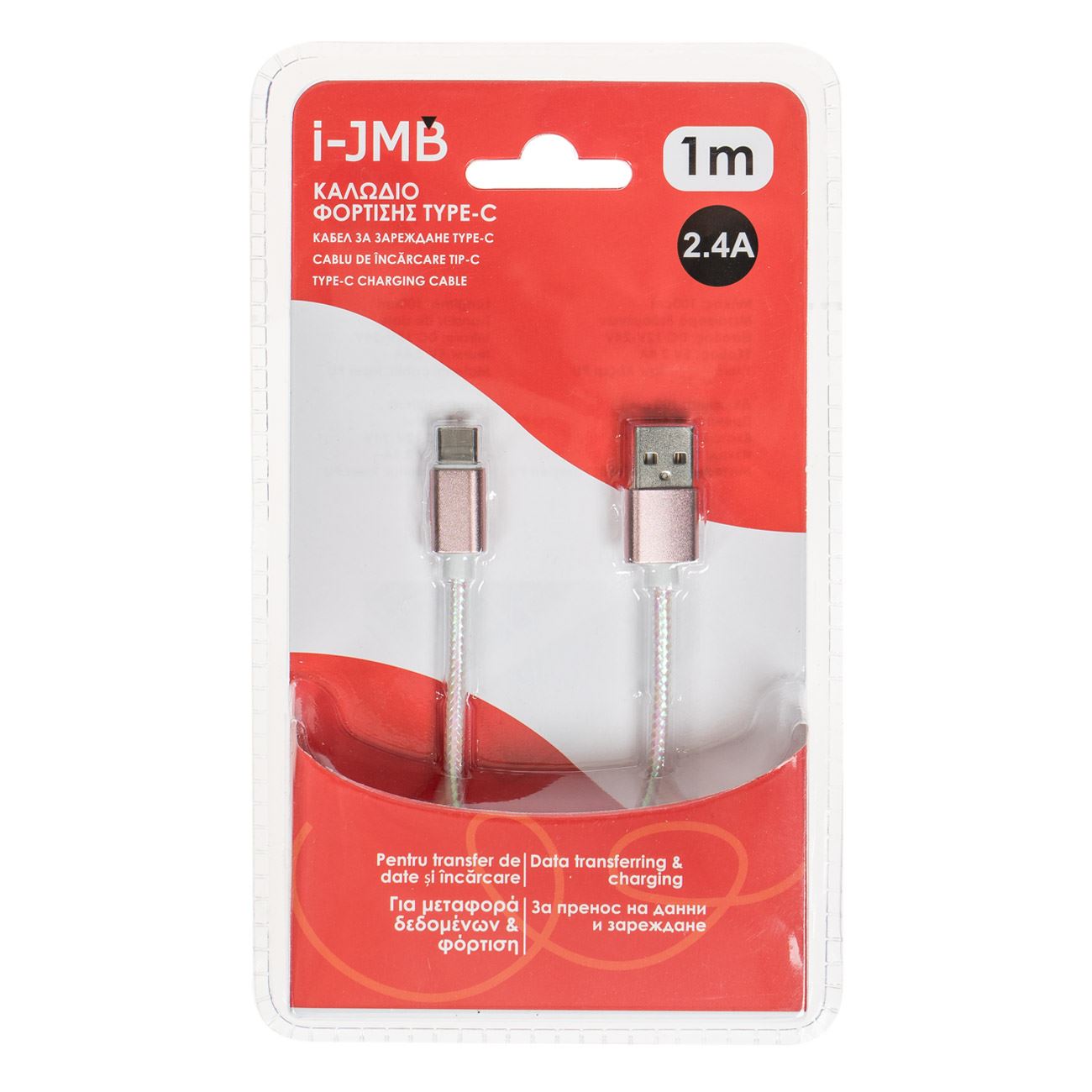 Irizáló töltőkábel type-c i-jmb - 1m - eMAG.hu