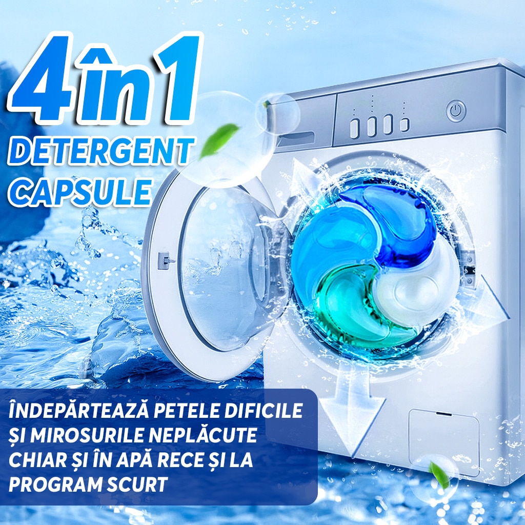 Detergent de rufe capsule Regal Bliss ® 4in1 pods pentru curatarea si ...