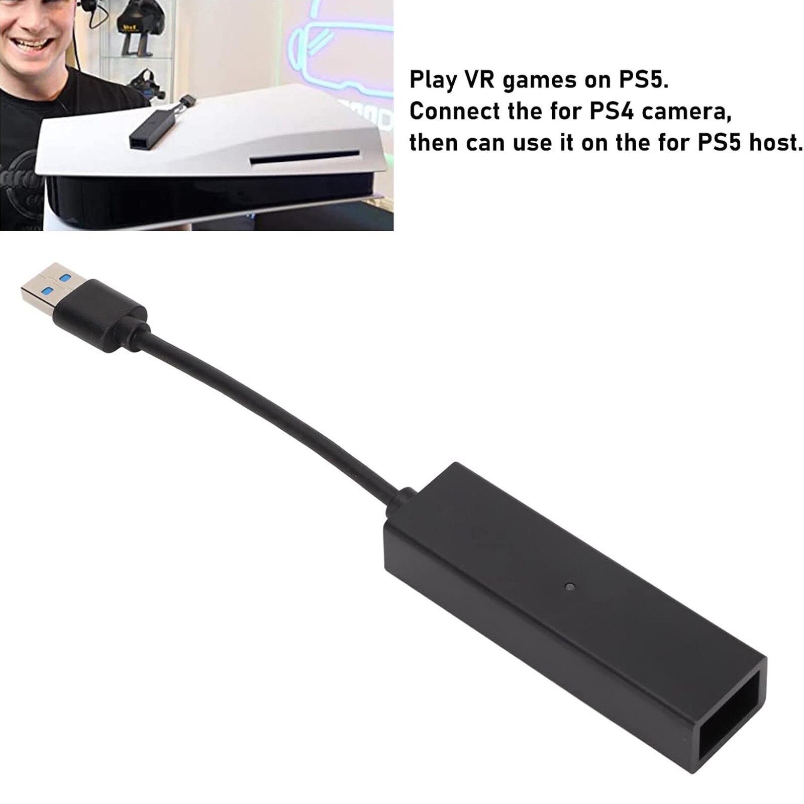 Cablu adaptor camera PSVR, Usor de folosit, Rezistent la uzura, Plug ...