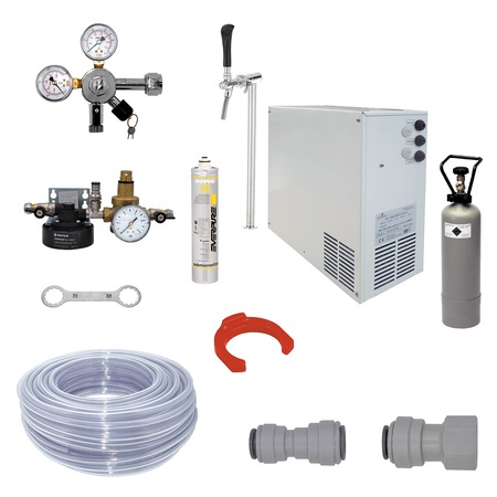 Set complet - Dozator apa, aparat de apa, aparat sifon, dispenser apa ...