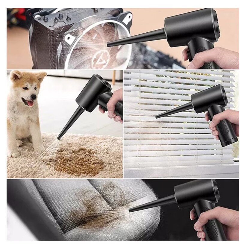 Suflanta aer portabila, Charmorah, 51000 RPM, 68 W, 3 trepte de viteza ...