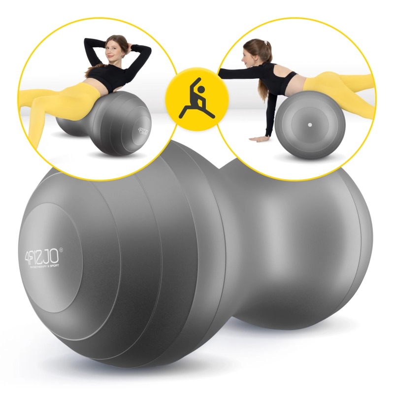 Minge gimnastica, 4FIZJO, PEANUT AIR BALL, forma de arahida, minge ...