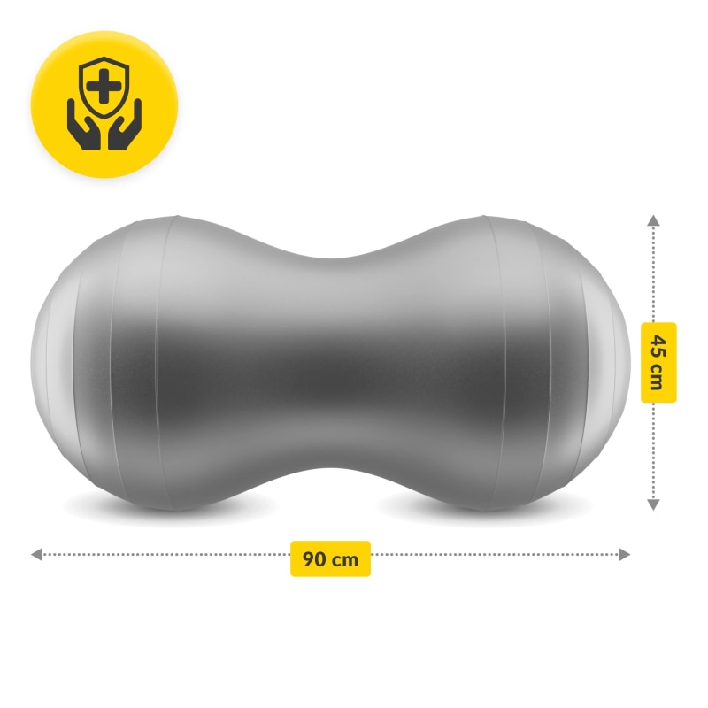 Minge gimnastica, 4FIZJO, PEANUT AIR BALL, forma de arahida, minge ...