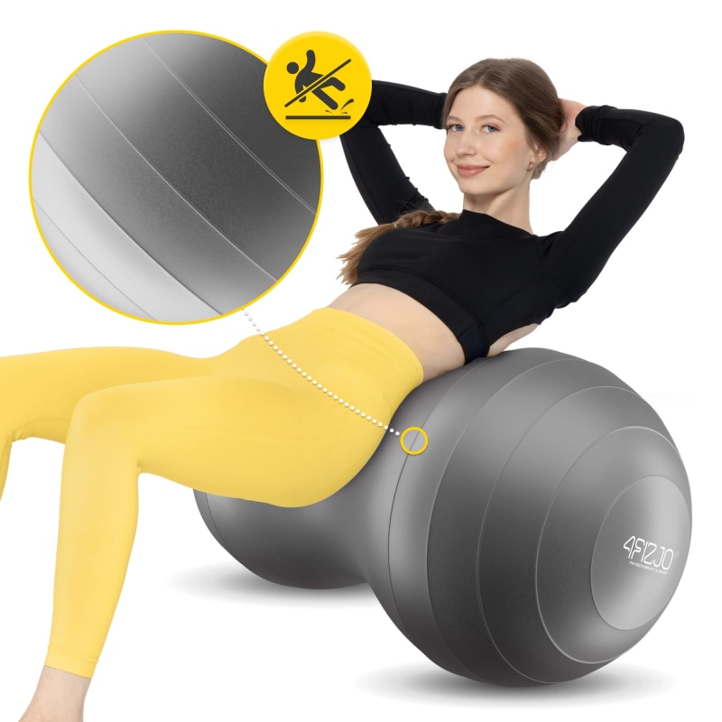 Minge gimnastica, 4FIZJO, PEANUT AIR BALL, forma de arahida, minge ...