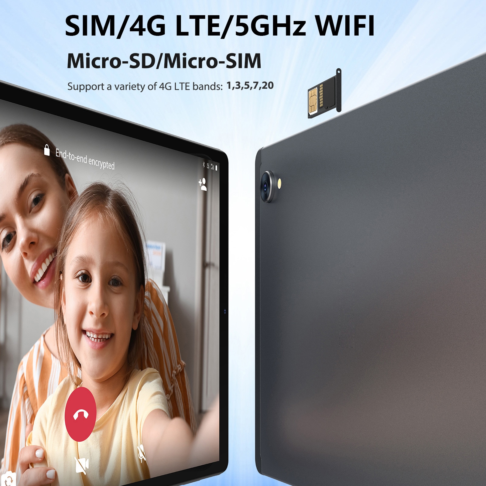 Tableta 10.36" Octa-Core, 36(12+24)GB RAM, 256GB ROM, Android 14.0, SIM ...