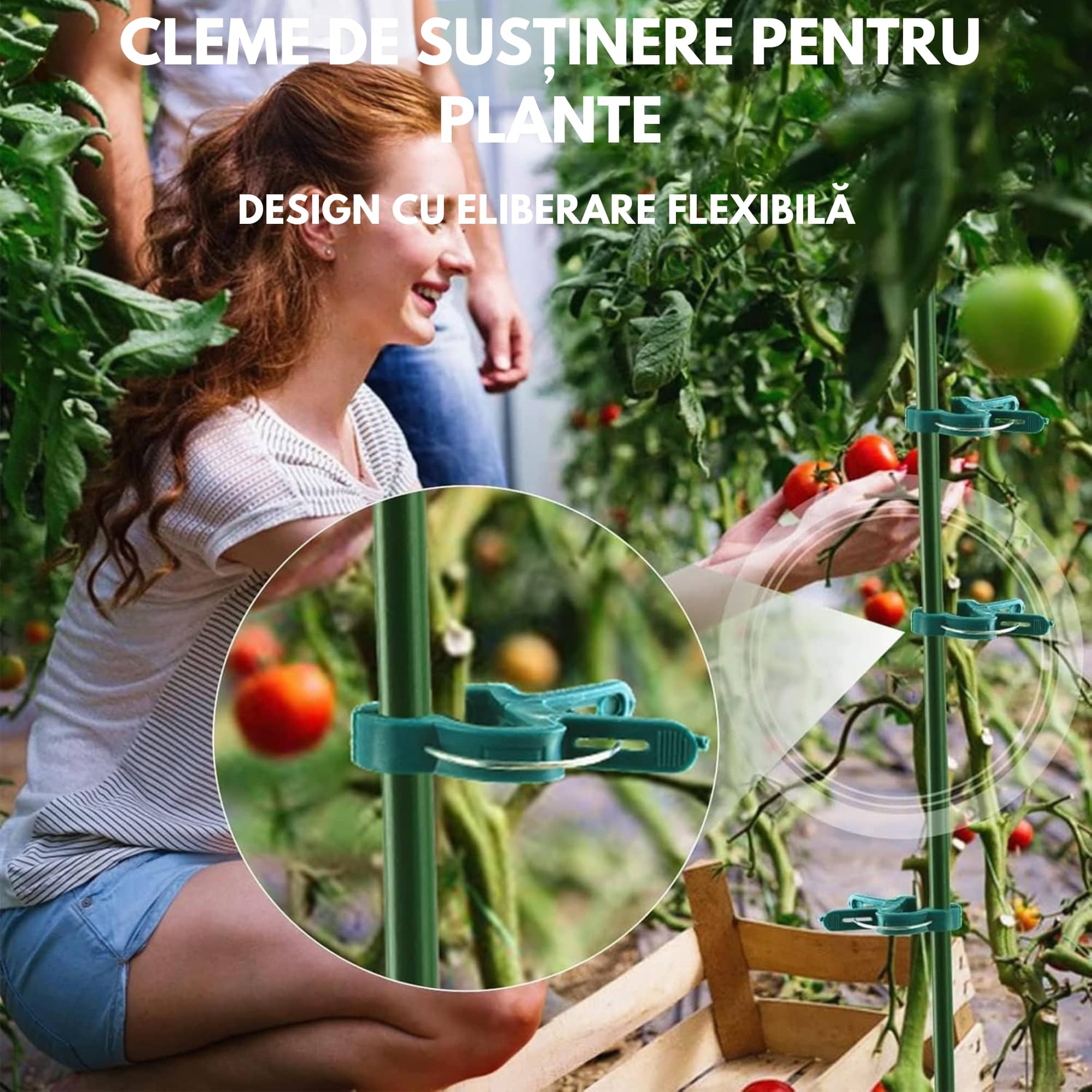 Set de cleme pentru plante 108 piese VarioShop®, doua dimensiuni ...