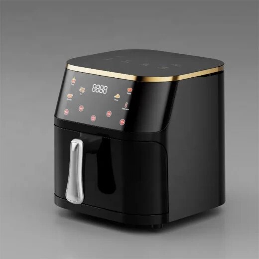 Friteuza cu Aer Cald 10L, 2400W, 10 Programe Presetate, Afisaj LED ...