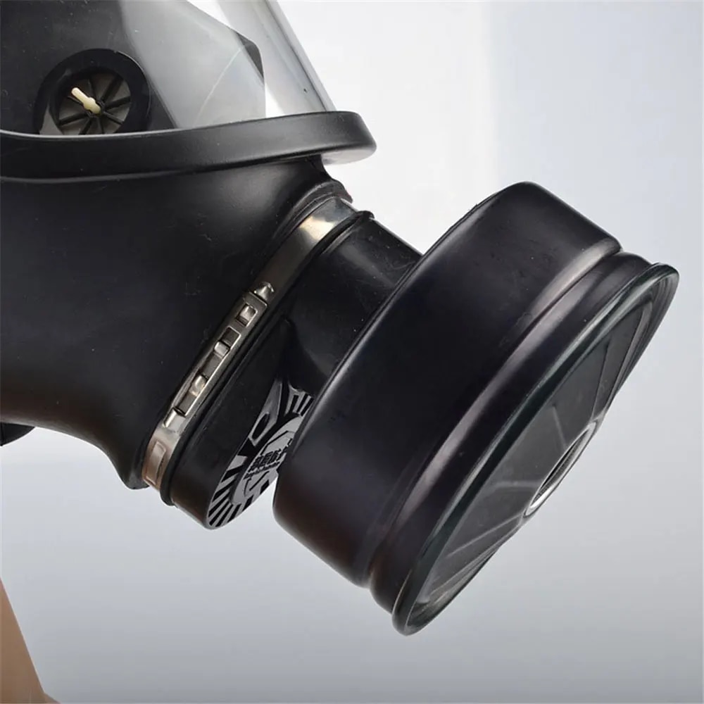 Masca Gaze toxice, Vizor Panoramic MF14 cu Filtru Inclus, Protectie ...
