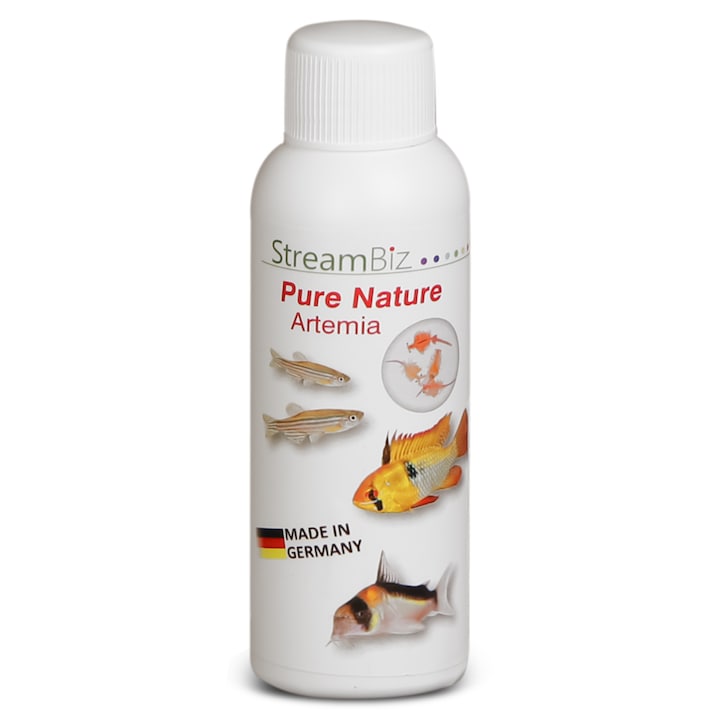 Hrana pentru pesti tropicali, StreamBiz, Artemia 100ml, fara ...