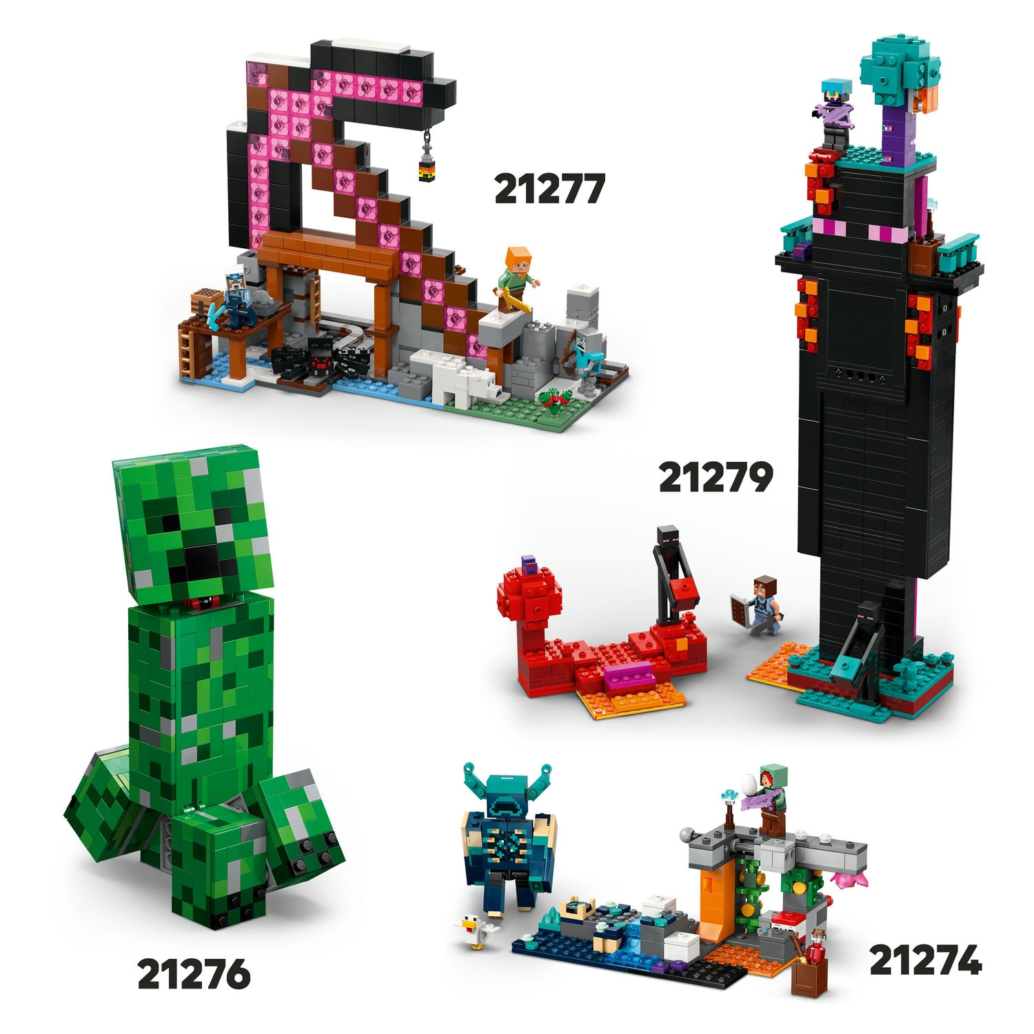 LEGO® Minecraft - Adventi naptár 2025 21280, 300 db - eMAG.hu