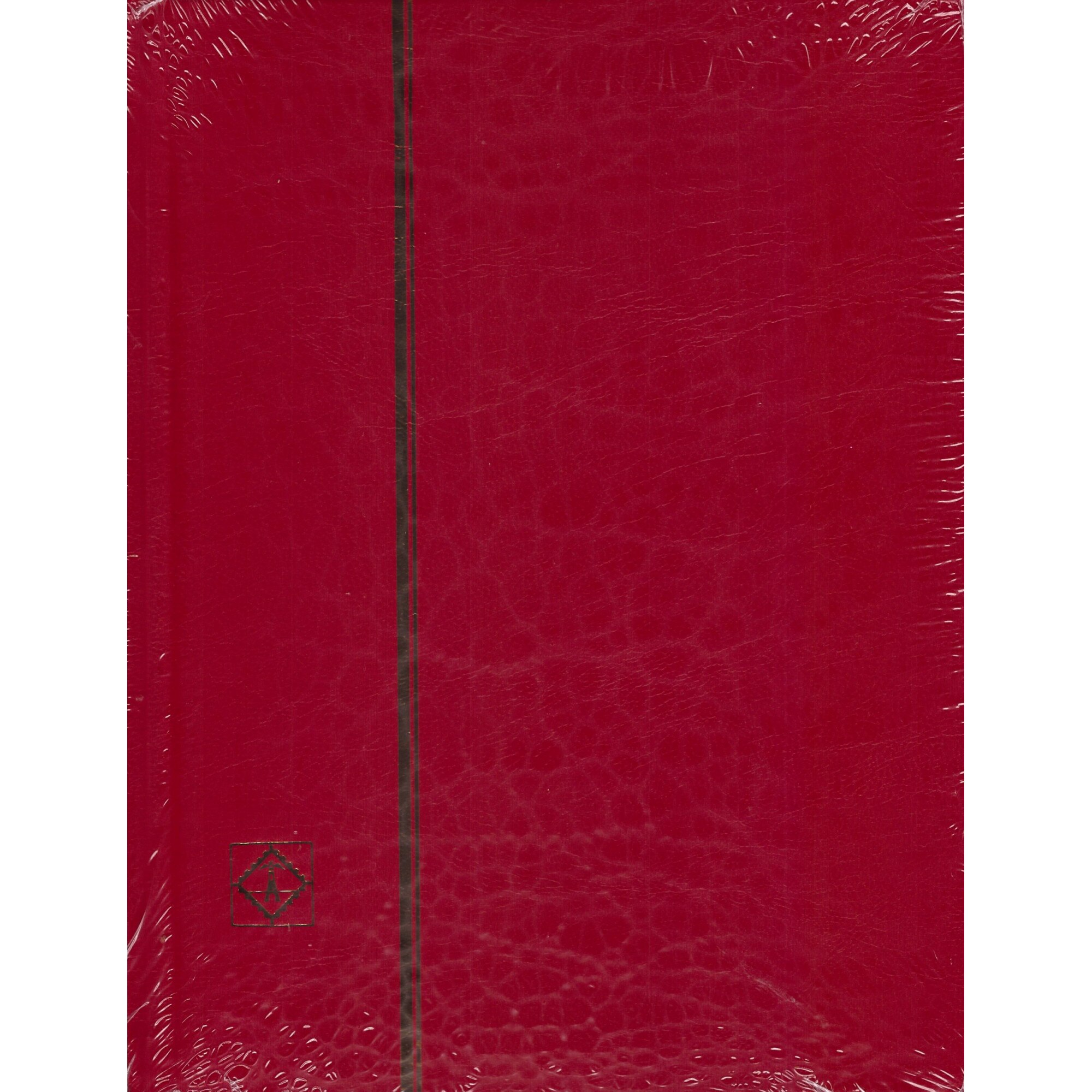 Clasor timbre A5 Leuchtturm, 8 file albe, coperta rosie - eMAG.ro