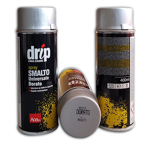 Spray acrilic 400ml universal argintiu Ral 2905 - eMAG.ro