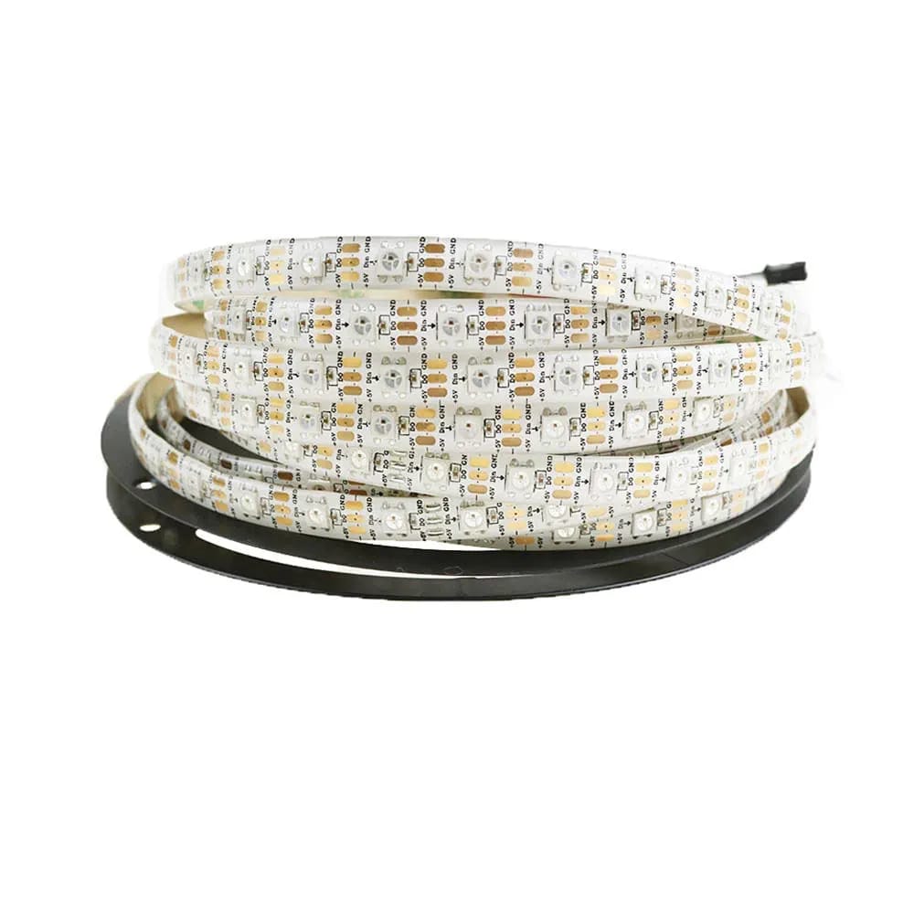 Banda LED Adresabila WS2812b, 5V, Exterior IP65, 5 metri, RGB - eMAG.ro