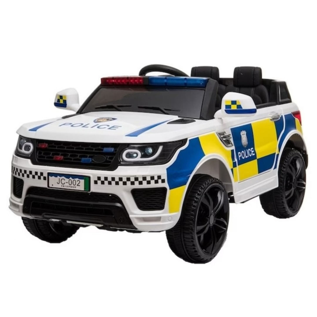 Macvi® Elektromos Rendőrautó Gyerekeknek 12V Távirányítóval, Fényekkel ...