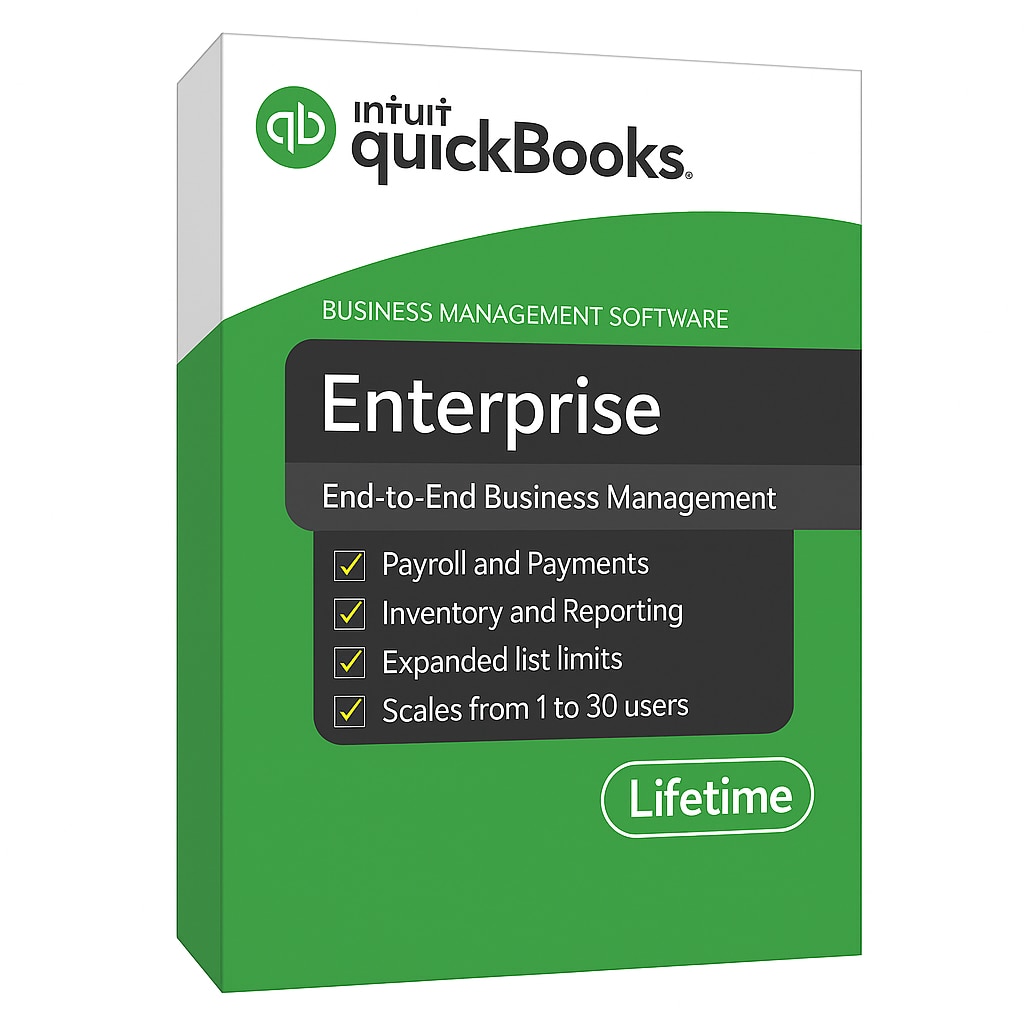 QuickBooks Desktop Enterprise Solutions Lifetime 1 PC - eMAG.ro