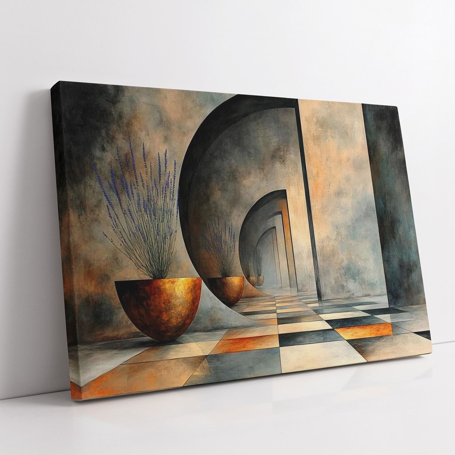 Tablou Abstract - Ascuns in Labirint - 60 x 90 cm, Tablouri Abstracte ...