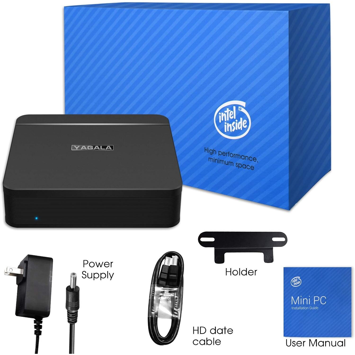 Mini PC Windows 10, TX88 8GB DDR4 / 64GB eMMC+128GB SSD Intel Celeron ...