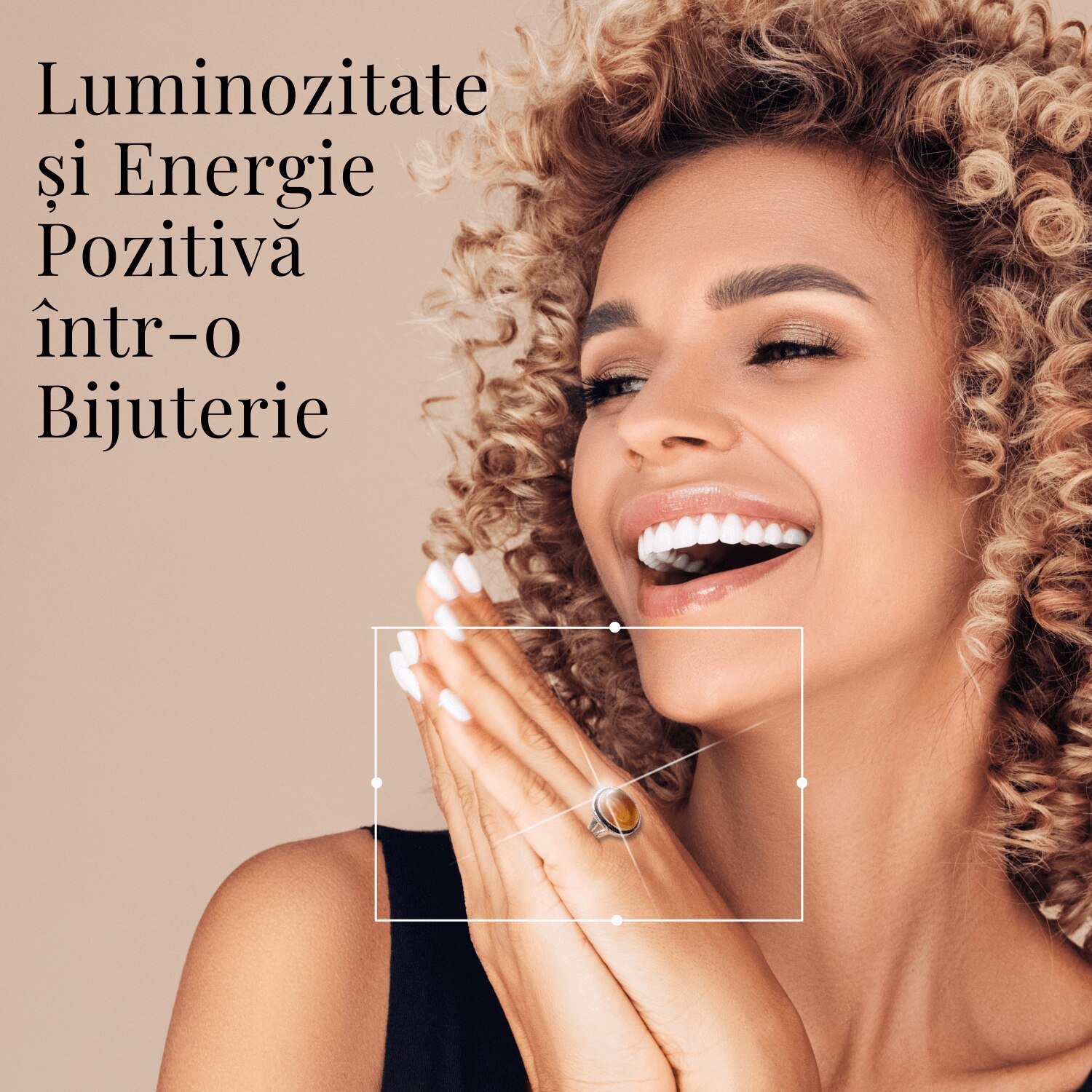 Inel Ajustabil Argintiu cu Citrin Natural - eMAG.ro