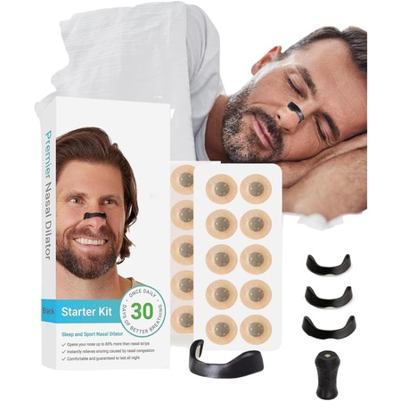 Dilatator nazal magnetic, antisforait si sport creste aportul de oxigen ...