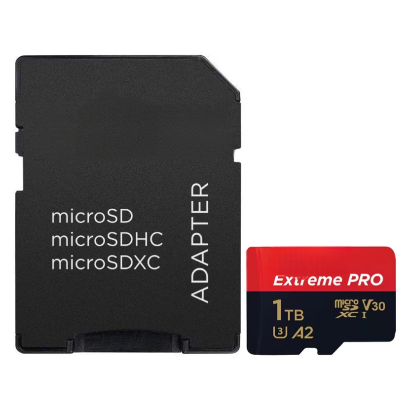 Card de memorie Extreme PRO microSDXC 1TB, pana la 200MB/s & 140MB/s ...