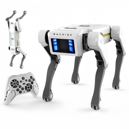 Caine robot inteligent, Poisoon® maner telecomanda, programabil ...