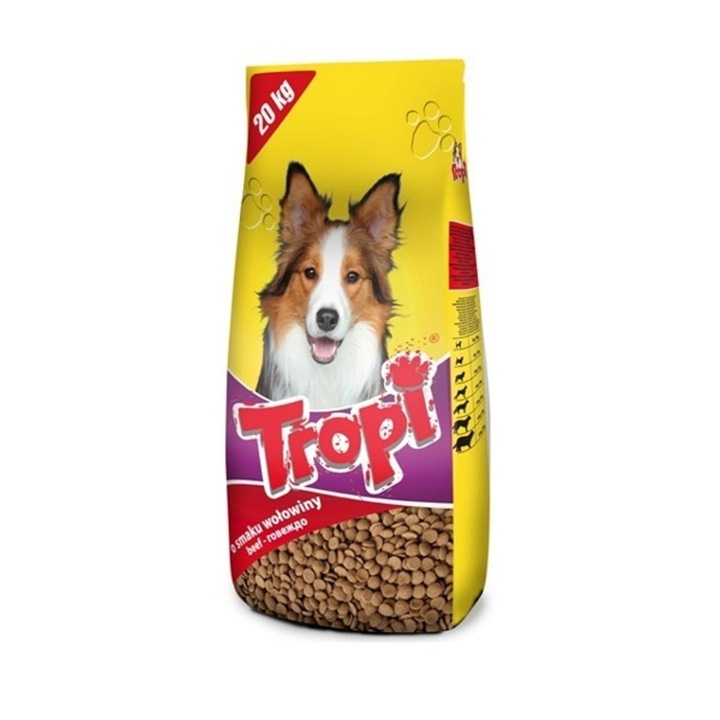 Храна за кучета, Mispol, Tropi beef, 20 кг - eMAG.bg