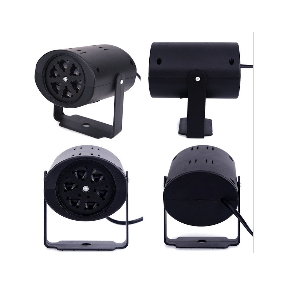 Proiector de interior cu lumini LED si 2 diapozitive colorate ...