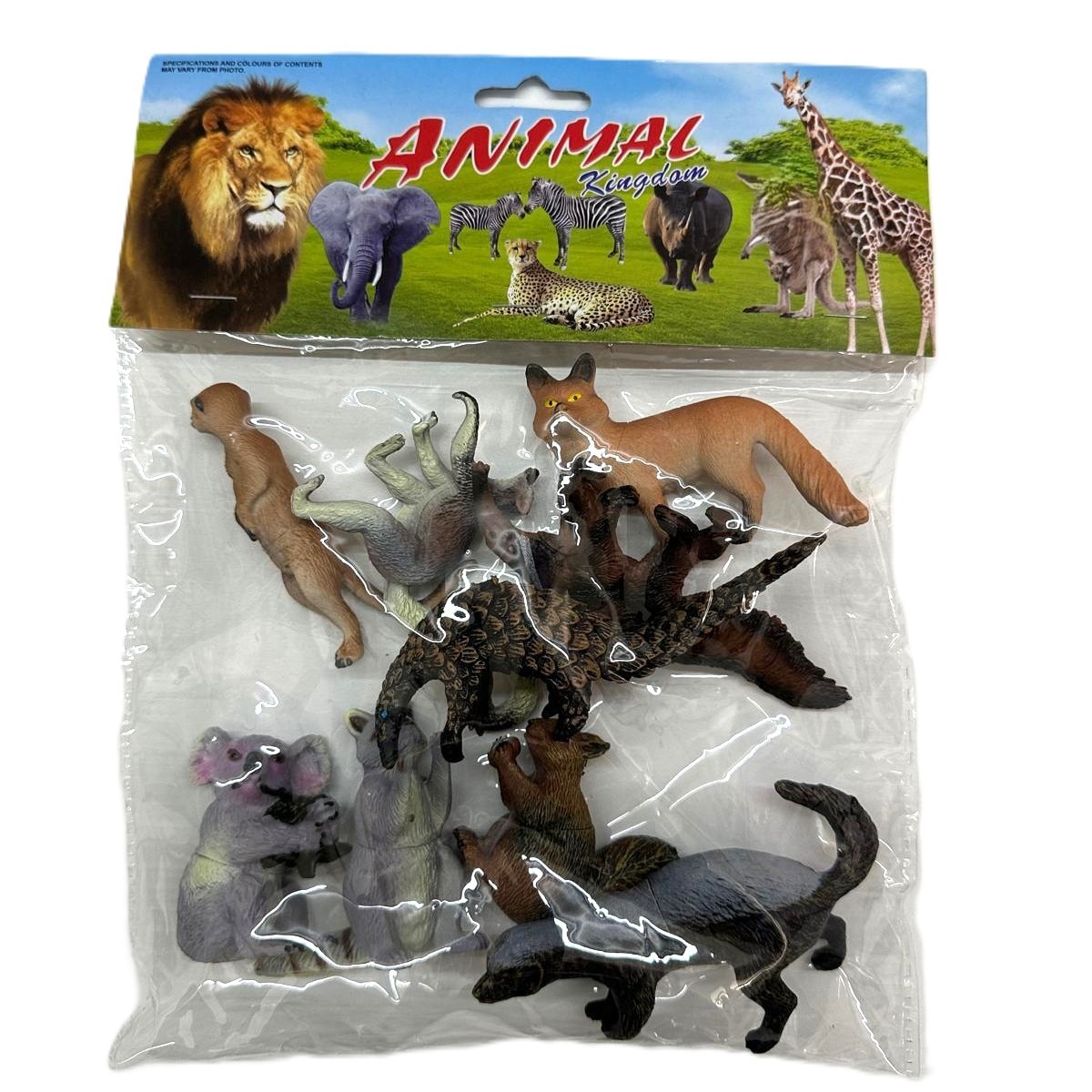 Set 9 figurine animale salbatice, 7-9 cm, multicolor - eMAG.ro