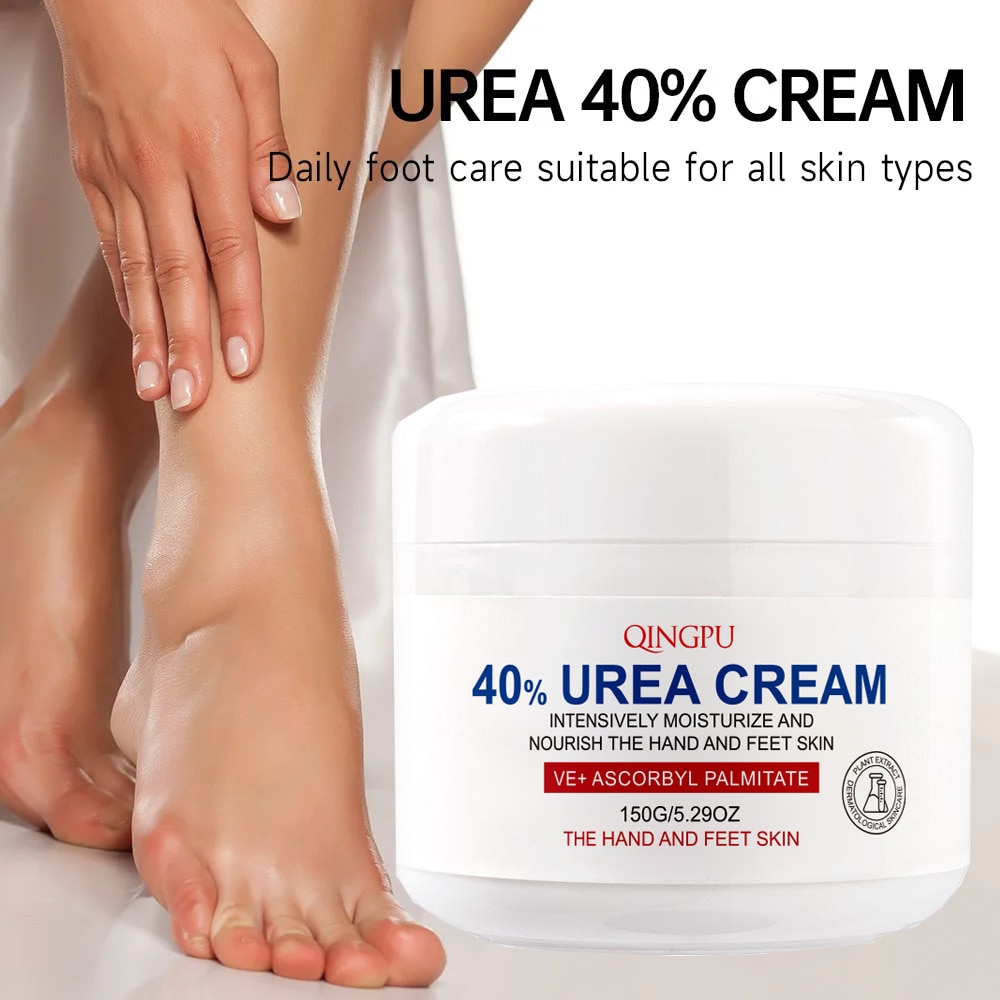 Crema pentru picioare, 40% Uree si 2% Acid Salicilic, hidratare si ...