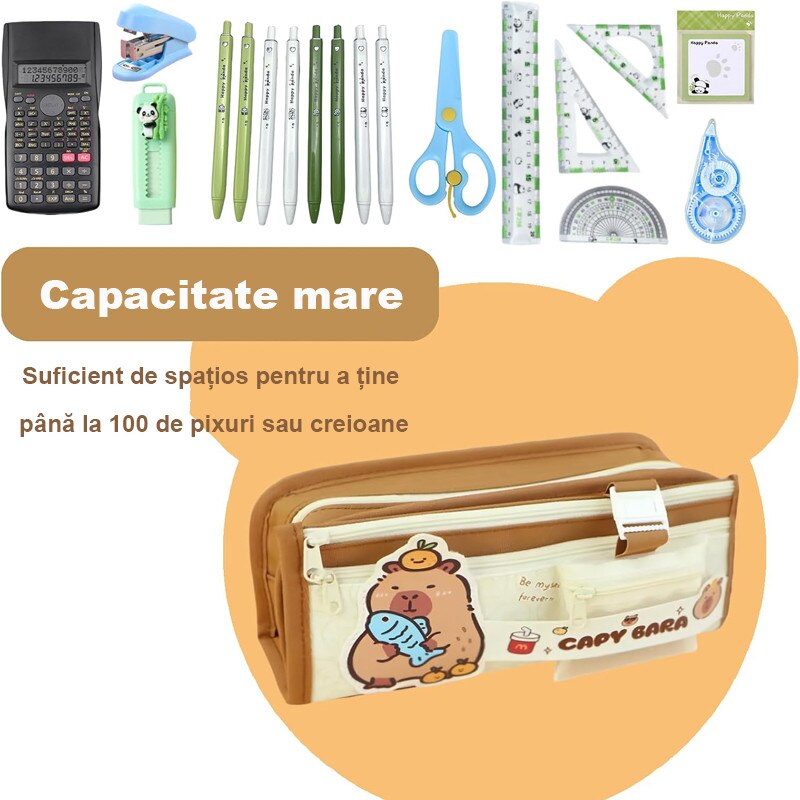 Penar scolar, Rqiurpn, Penar pentru copii, capybara, vine cu Set de ...
