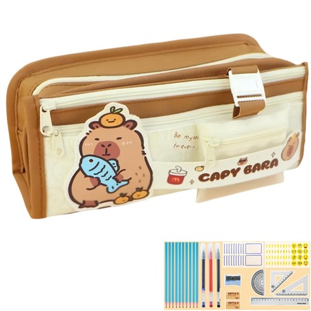 Penar scolar, Rqiurpn, Penar pentru copii, capybara, vine cu Set de ...
