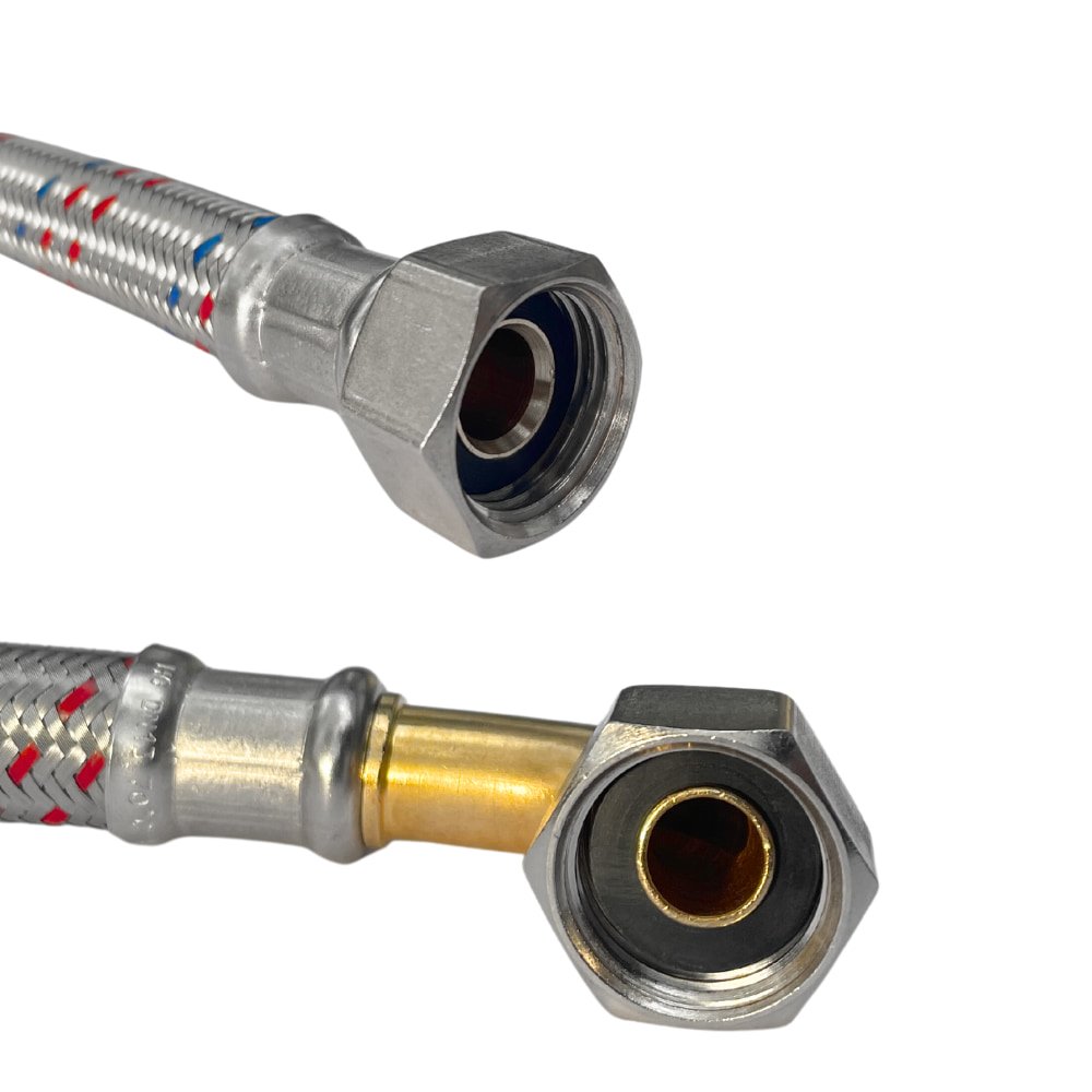 Furtun Blindat 1/2, Inox, DVGW, 300mm - eMAG.ro