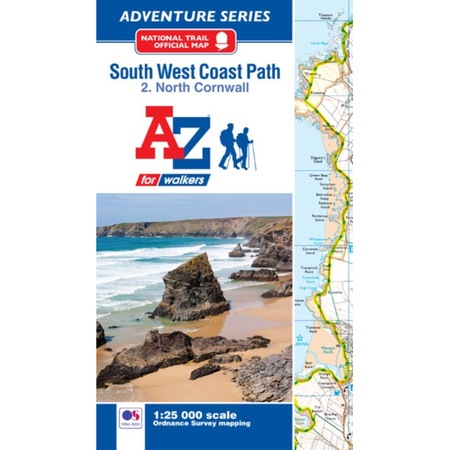 SW Coast Path North Cornwall Adventure Atlas - eMAG.ro