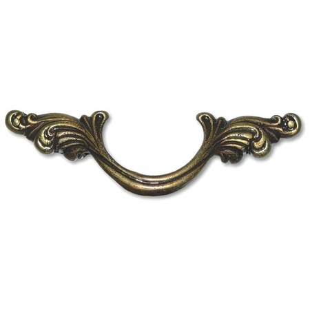 Maner rustic mobilier, aliaj zinc, finisaj alama antic, 110 mm ...