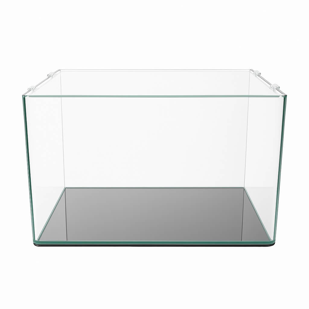 Acvariu pesti exotici AquaView Model Curve 39L cu capac sticla, acvariu ...