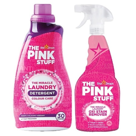 Set 2 x The Pink Stuff, Detergent lichid pentru rufe colorate 30 ...