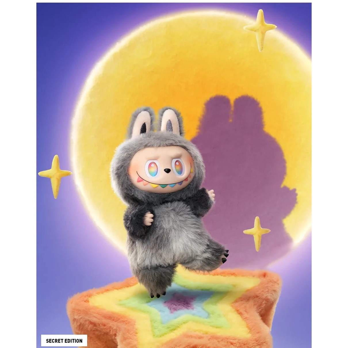 Figurina LaBubu – personaj Secret edition (negru - multicolor), plus cu ...