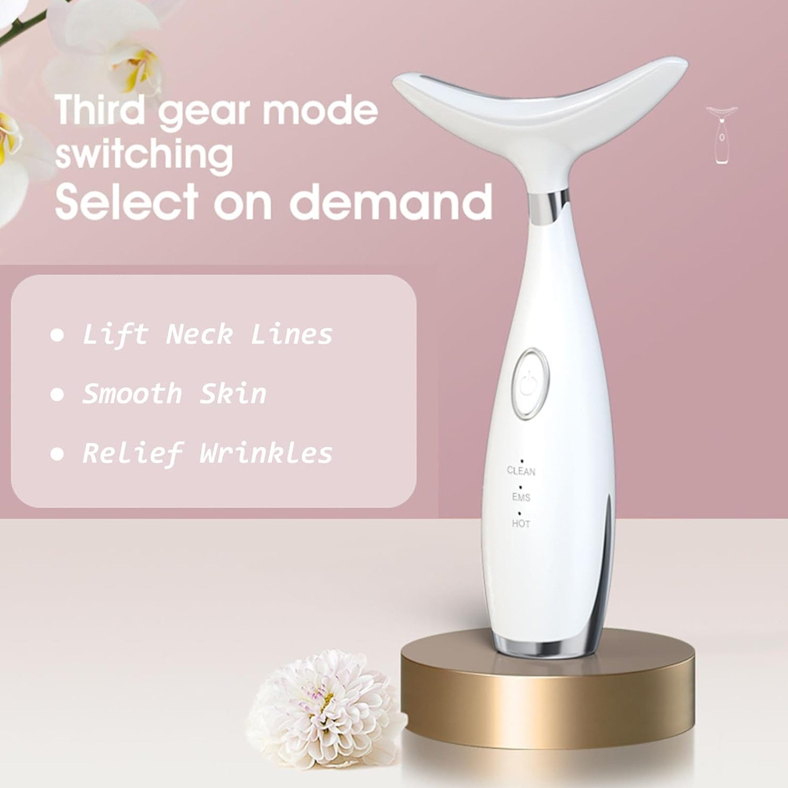 Aparat antirid pentru lifting facial AYSTOAYS®, Lifting, cu Efect ...