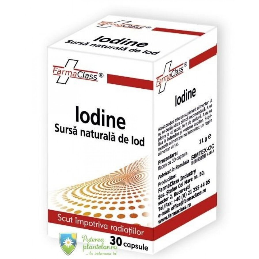 Iodine 30 capsule - eMAG.ro