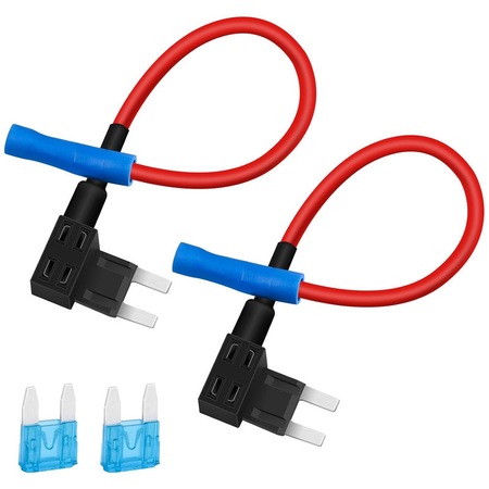 2 bucati Adaptor Mini Siguranta Auto (Stromdieb) - Conector Extensie ...