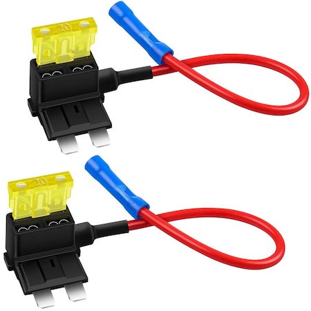 2 bucati Adaptor Siguranta Auto (Stromdieb) - Conector Extensie Circuit ...