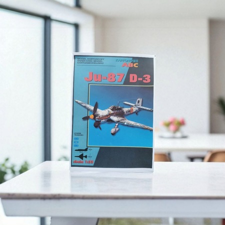 Ju-87 D-3 Stuka repülőgépmodell, Vision XXI, vadászgép, 150 alkatrész ...