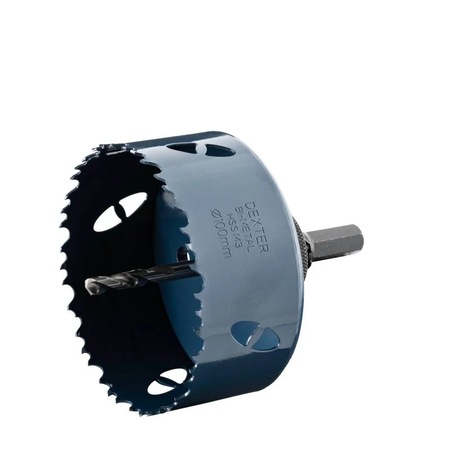 Carota bimetal 100 mm cu burghiu centrare Dexter, pentru lemn/plastic ...