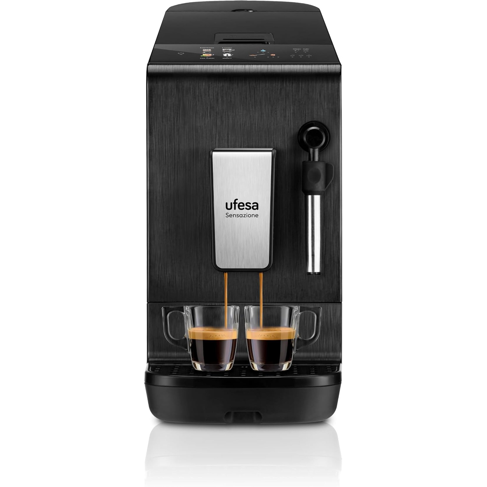 Espresor Ufesa Sensazione cu presiune de 20 bari pentru espresso si ...