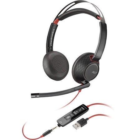 Casti HP Poly Blackwire C3225 Top Negru - eMAG.ro