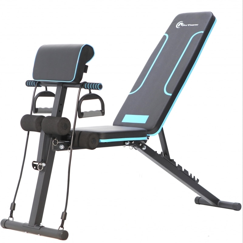 Banca de exercitii reglabila FitTronic® Atletic B240, greutate ...