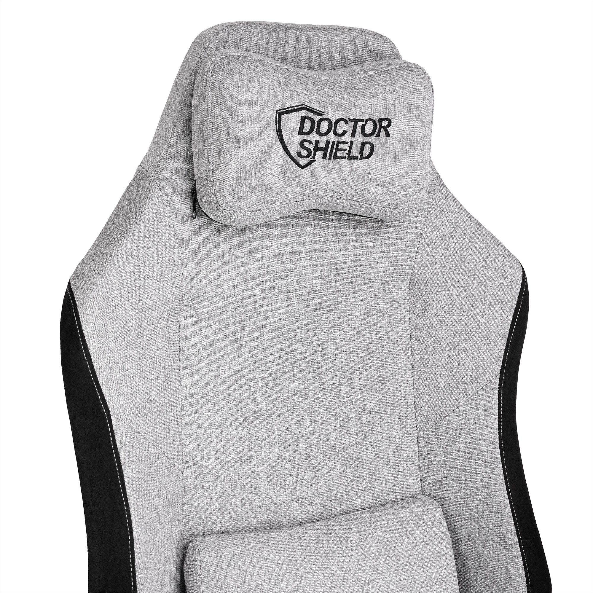 Scaun Gaming Dr.Shield Capsule Textil, Rezistenta 200 KG, King Size XXL ...