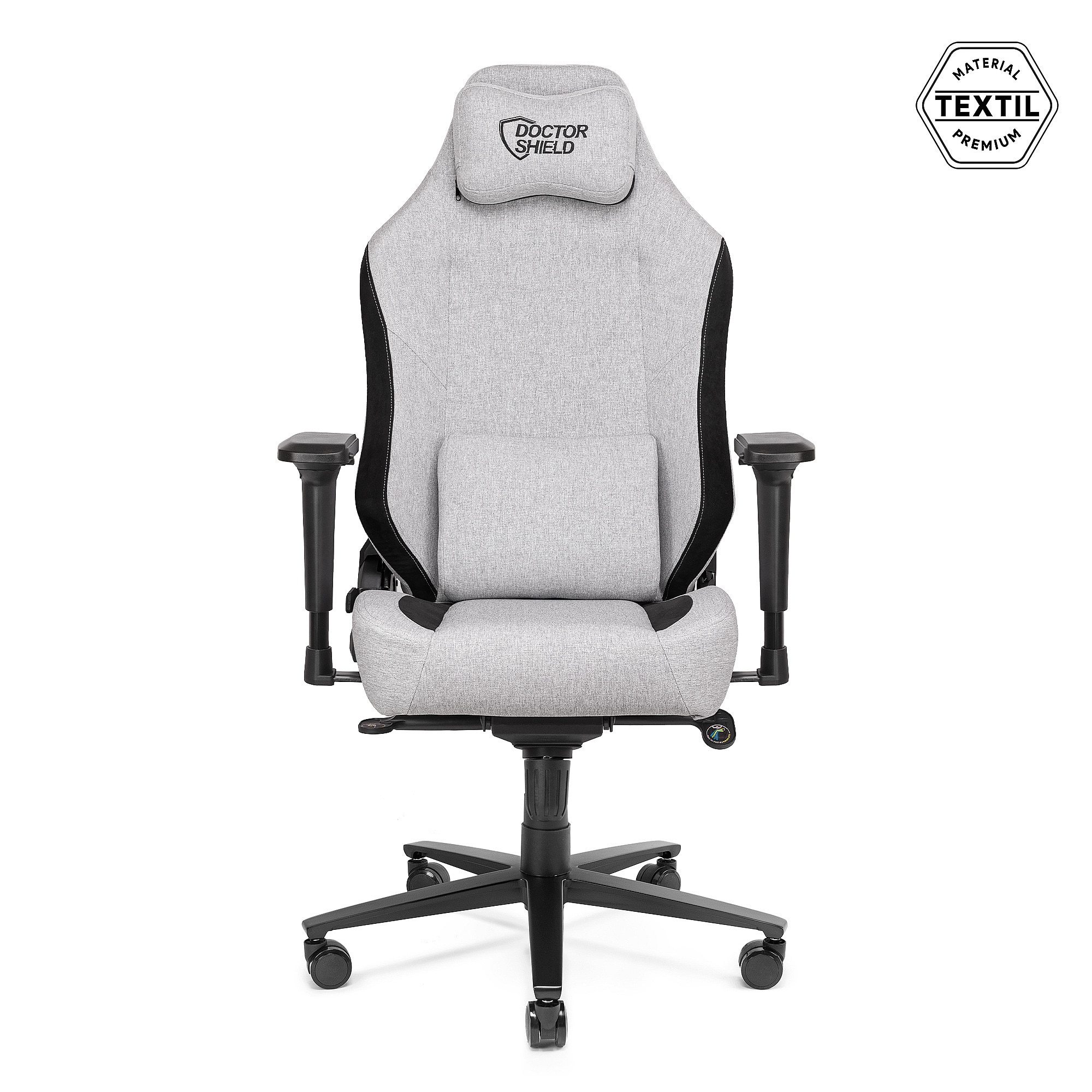 Scaun Gaming Dr.Shield Capsule Textil, Rezistenta 200 KG, King Size XXL ...