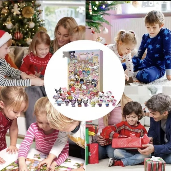 Calendar de Advent Sanrio Kuromi， 24 de zile de surprize cu figurine ...