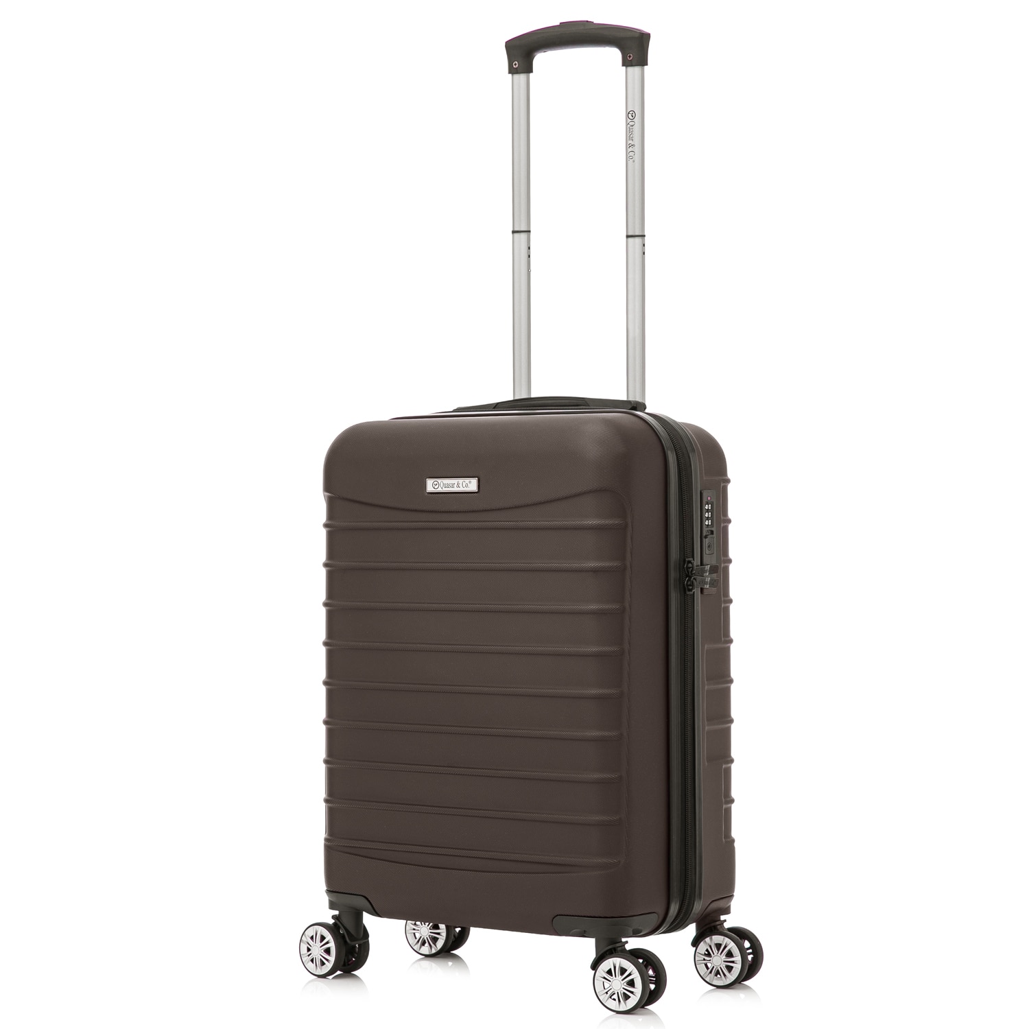 Troler cabina avion Quasar & Co.®, 55x36x20cm, bagaj de mana, troller ...